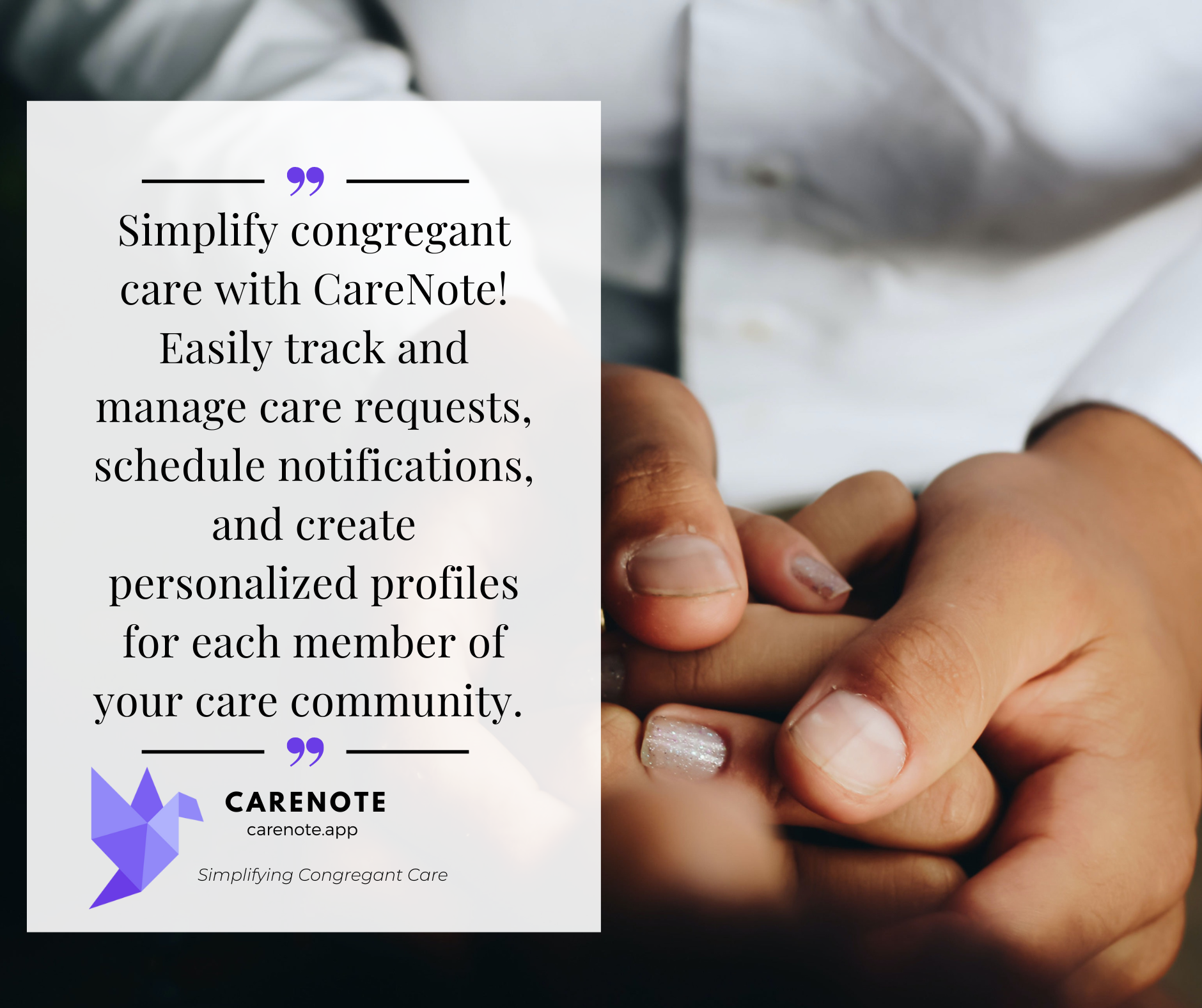 CareNote – Pastoral Care Management